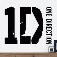 Muurstickers - muziek - 1D One Direction - Muziek | Stickers JL-Design ...