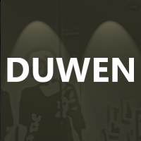 Raamsticker - Duwen - Woorden | Stickers JL-Design RT005